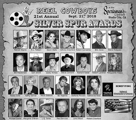 Reel Cowboys.org | In the News | Reel Cowboys Silver Spur Awards